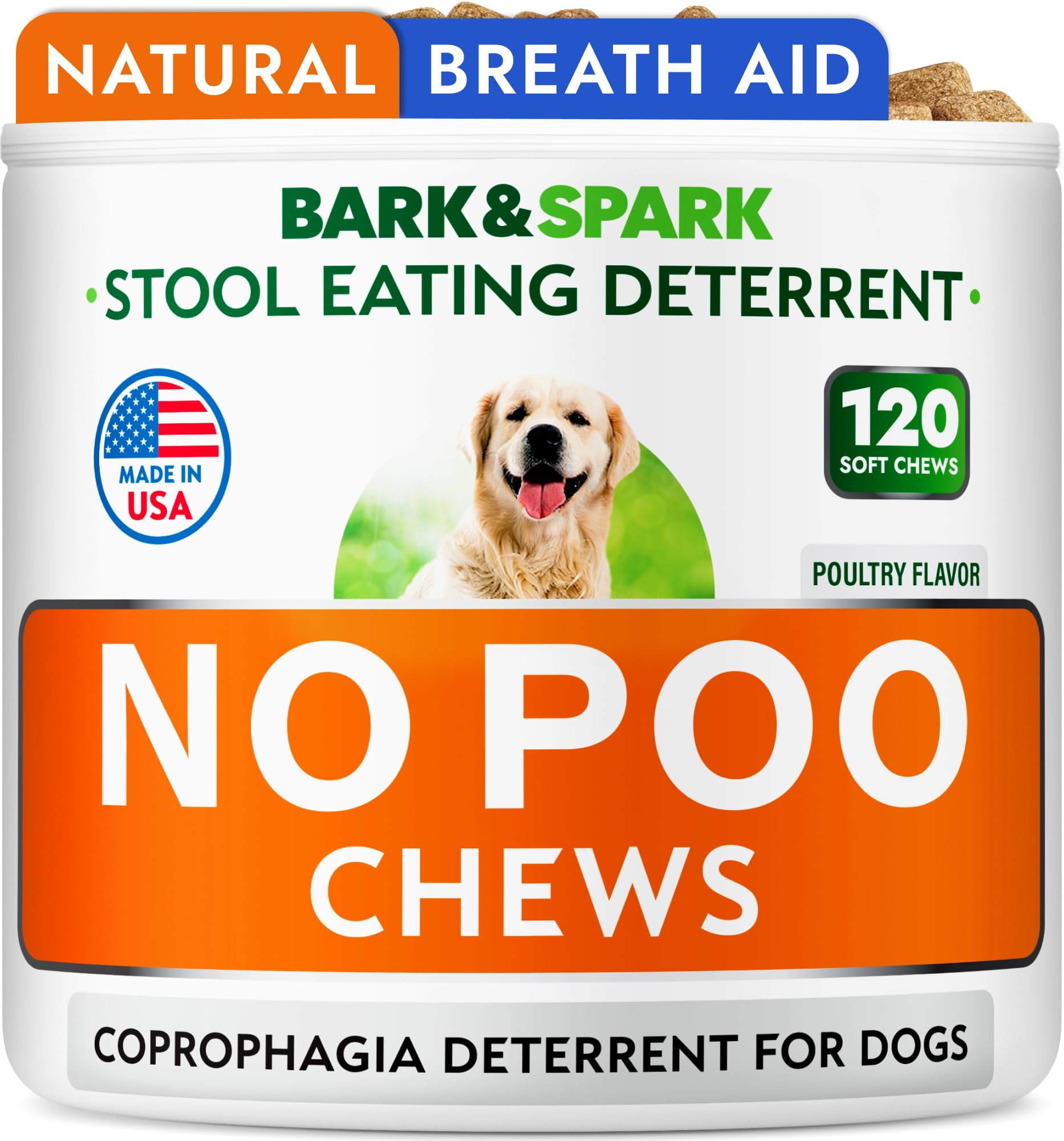 No Poo Chews for Dogs - AIS1 Coprophagia & Stool Eating Deterrent with ...