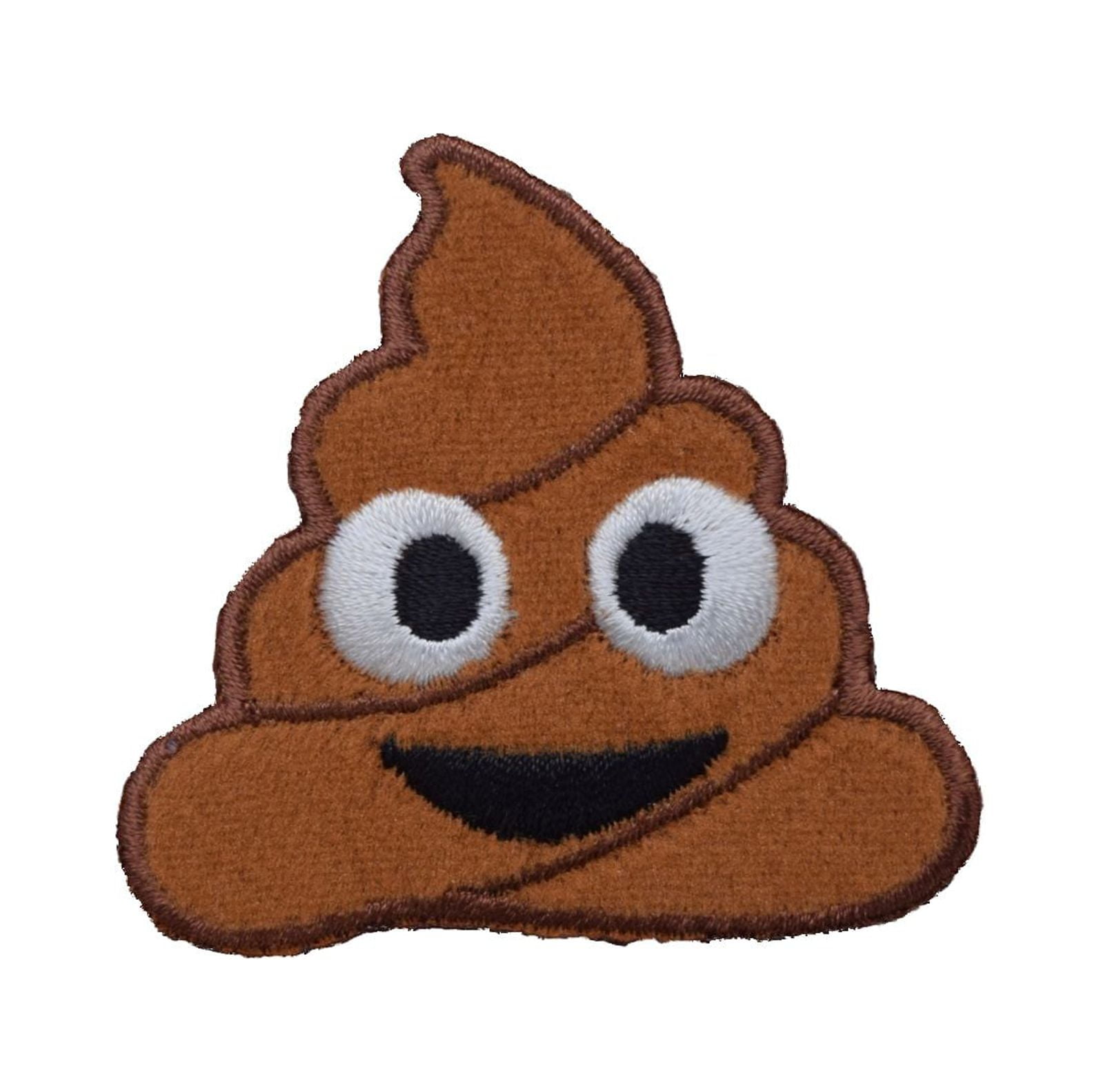 Poo - Iron on Applique - Embroidered Patch - Walmart.com