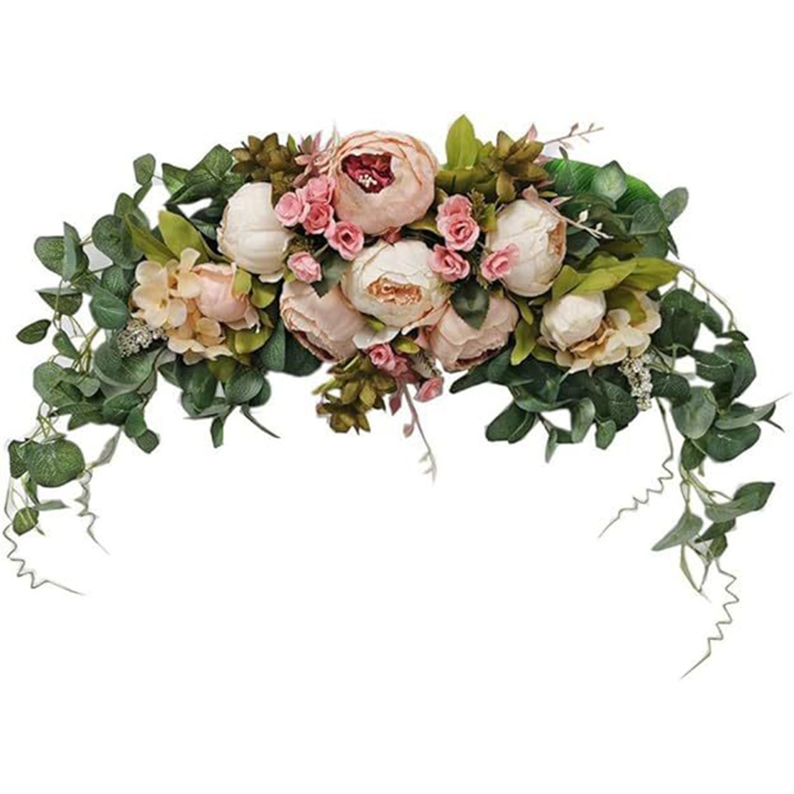 Poo Life Artificial Flower Wedding Background, Arch Welcome Area ...