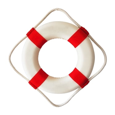 570001 24 ft. Aerobuoy Life Ring MA Orange Canadian Coast Guard ...