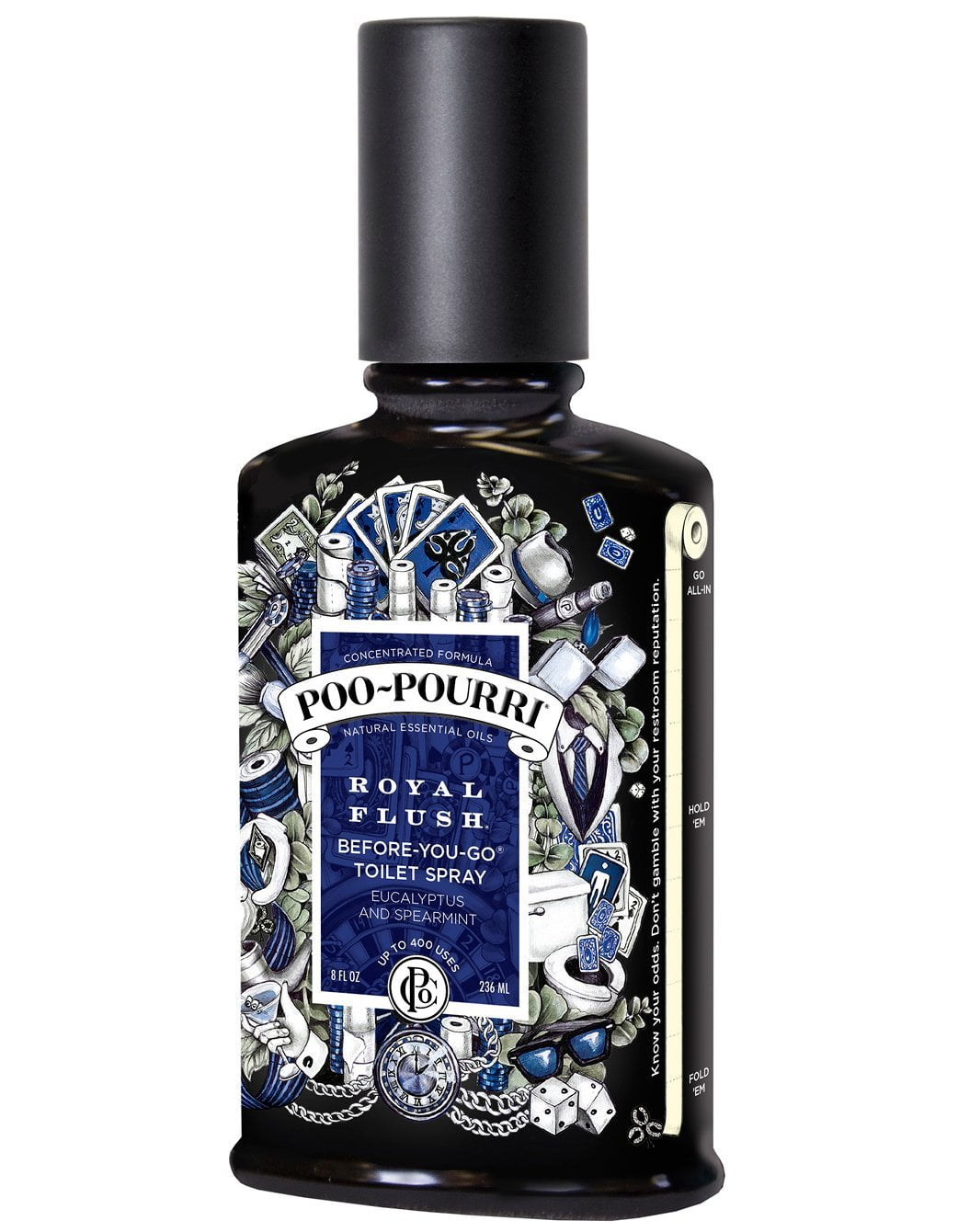 Poo-Pourri Before You Go Toilet Deodorizer Spray Royal Flush Scent 8 OZ ...