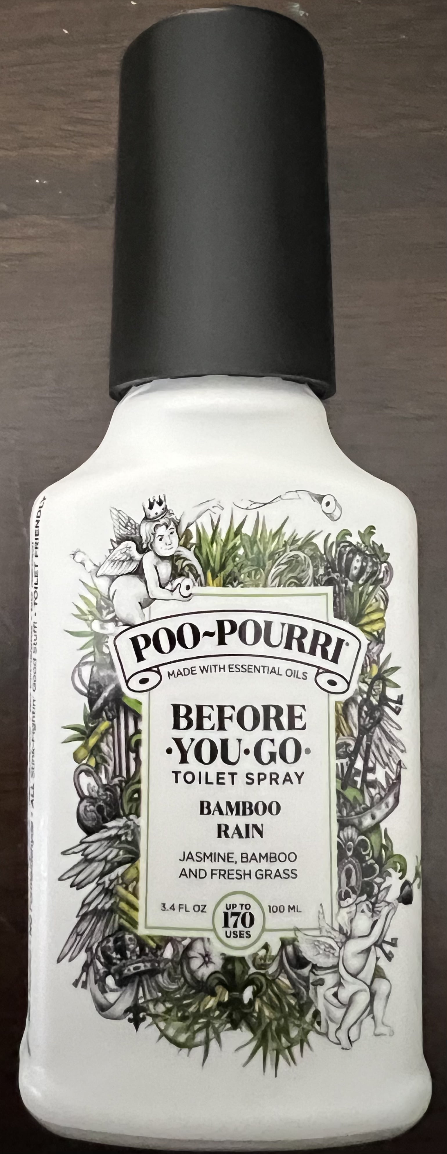 Poo-Pourri Before-You- Go Toilet Spray, 3.4 FL Oz (100 ml) Upto 170 ...