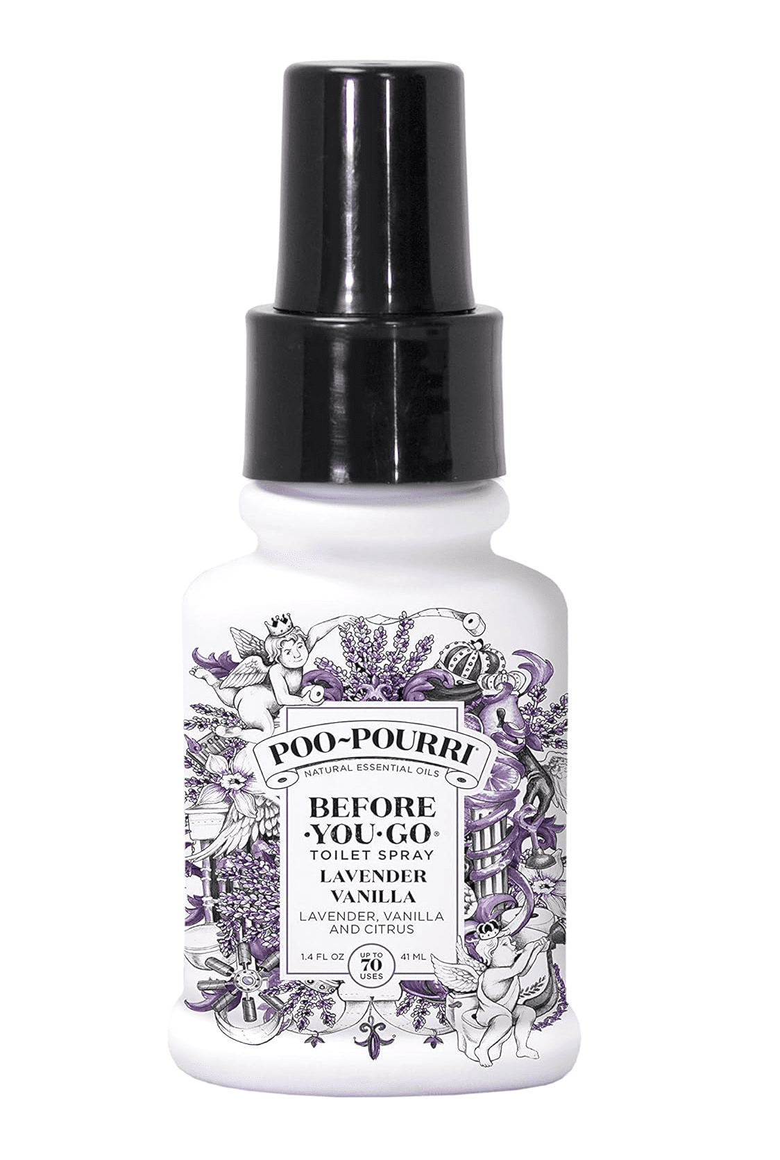 Poo-Pourri Before You Go Toilet Spray, Lavender Vanilla, 1.4 oz ...