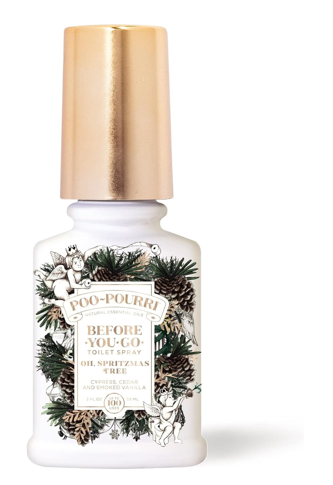 Poo-Pourri Before You Go Toilet Spray, Oh, Spritzmas Tree, 2 oz ...
