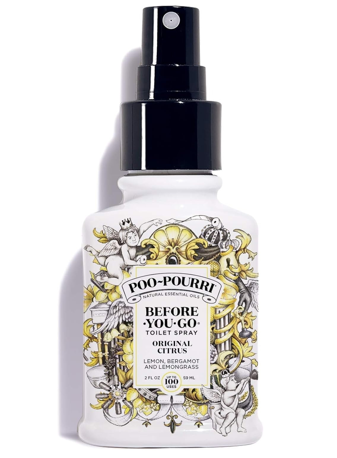 Poo-Pourri Before You Go Toilet Spray, Original Citrus, 2 oz - Walmart.com