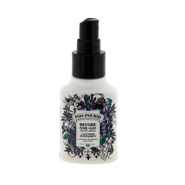 Poo-Pourri Before You Go Toilet Spray, Lavender Peppermint, 2 oz ...