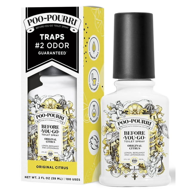 Poo-Pourri Citrus Spray | Odor control for grocery retail - Walmart ...