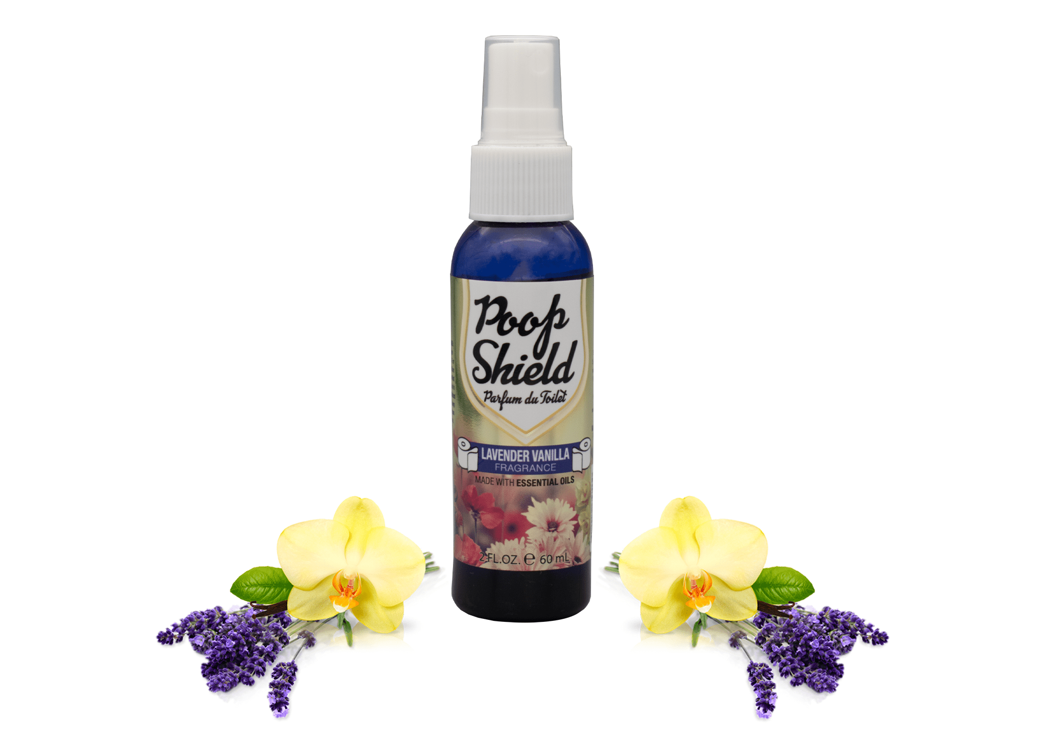 Poo Shield Pre-Bathroom Odor Deodorizer Eliminator Toilet Spray, 2 FL ...