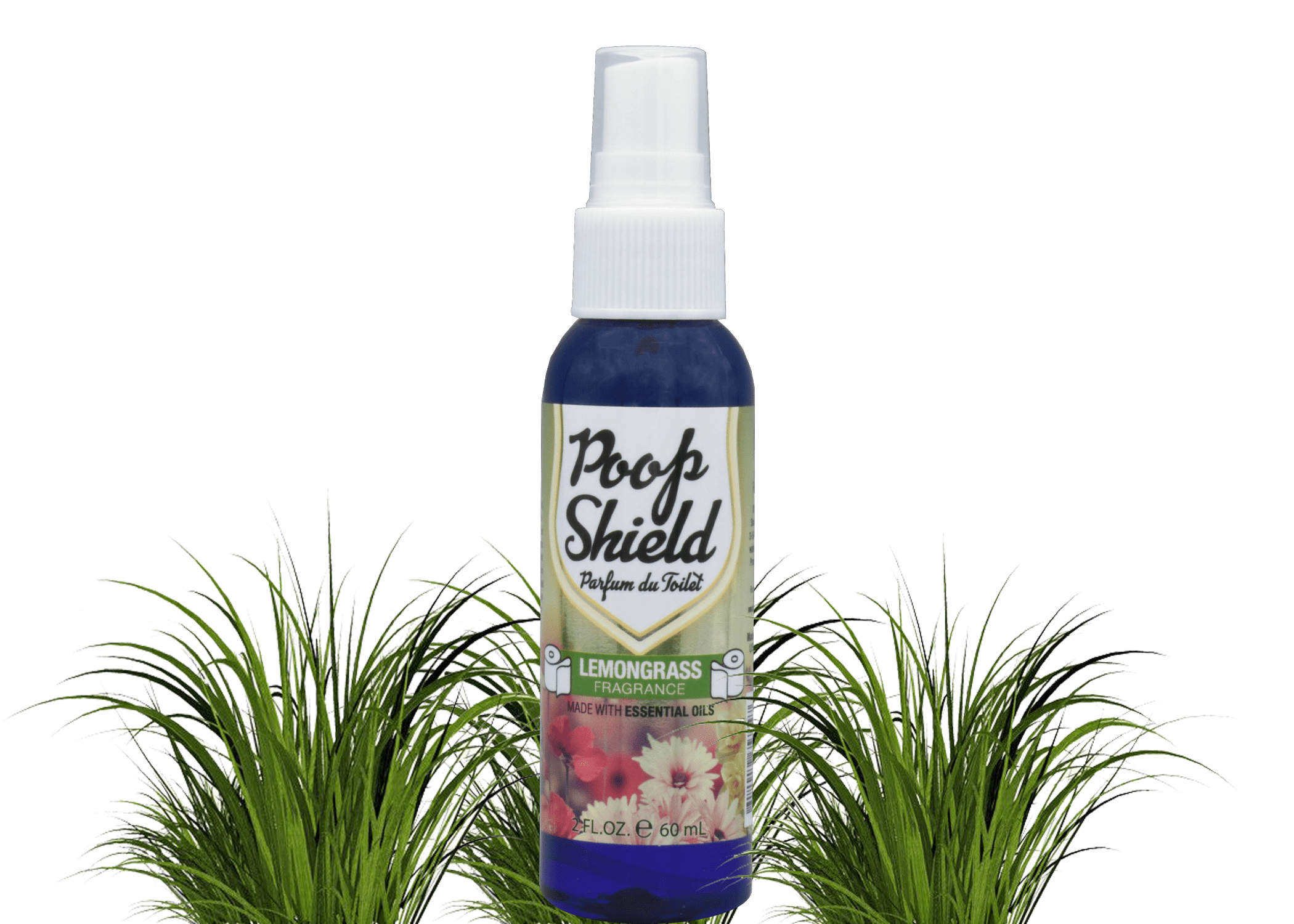 Poo Shield Toilet Spray 2 FL. OZ. Lemongrass Fragrance - Walmart.com