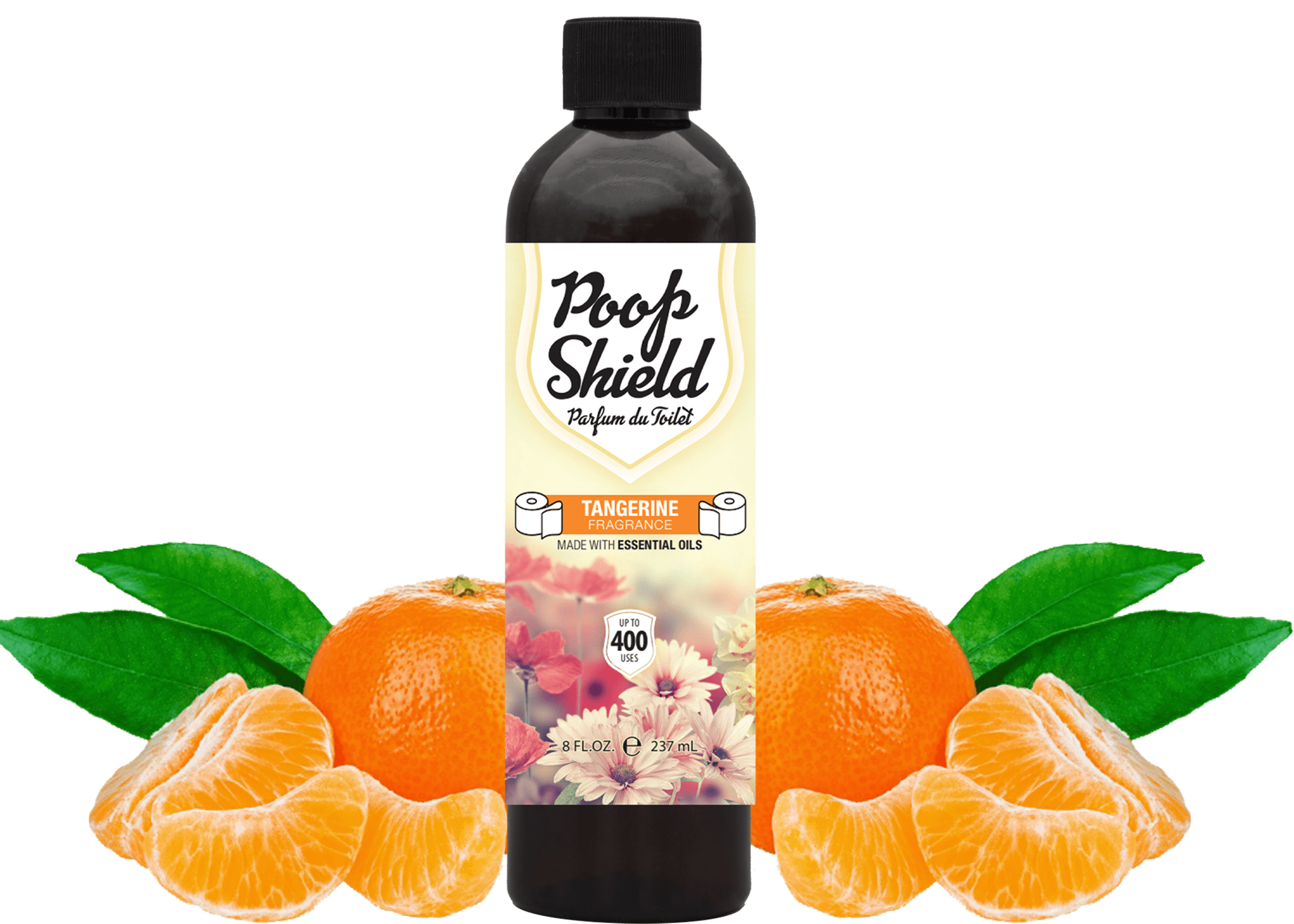 Poo Shield Toilet Spray 8 FL. OZ. Tangerine Fragrance - Walmart.com