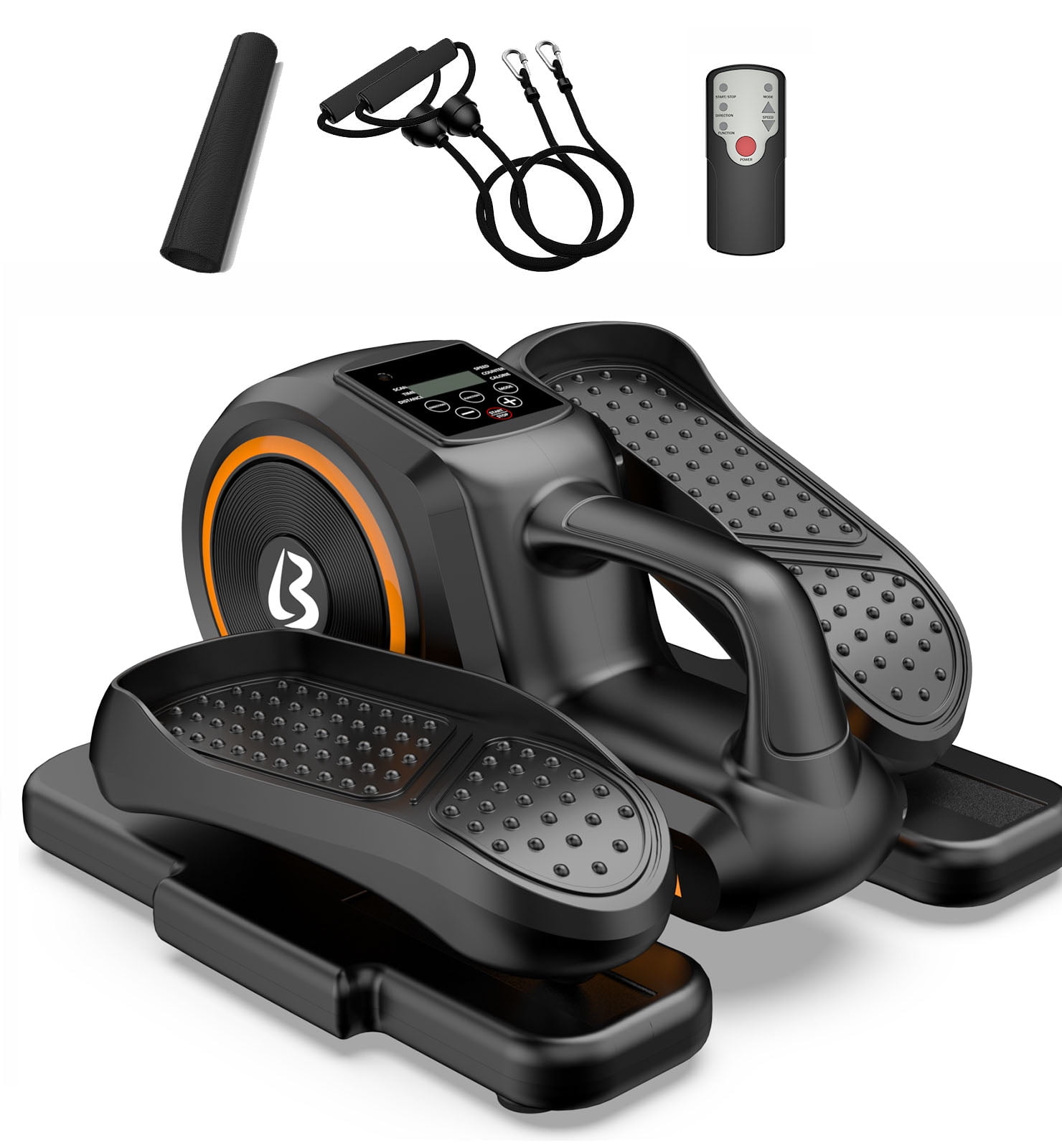 Pooboo Electric Under Desk Elliptical, Seated Pedal Exerciser with ...