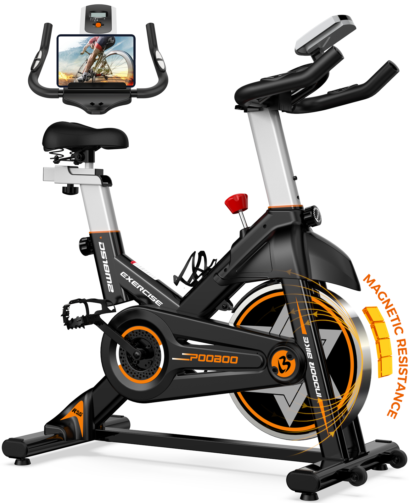 ASUNA Minotaur Cycle Exercise Bike - Magnetic Belt Drive High Weight ...