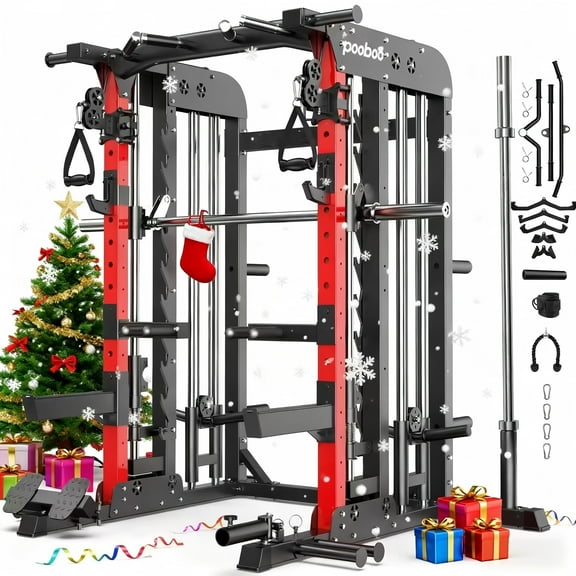 Cable Crossover Machine，Functional Trainer with High and Low Pulley ...