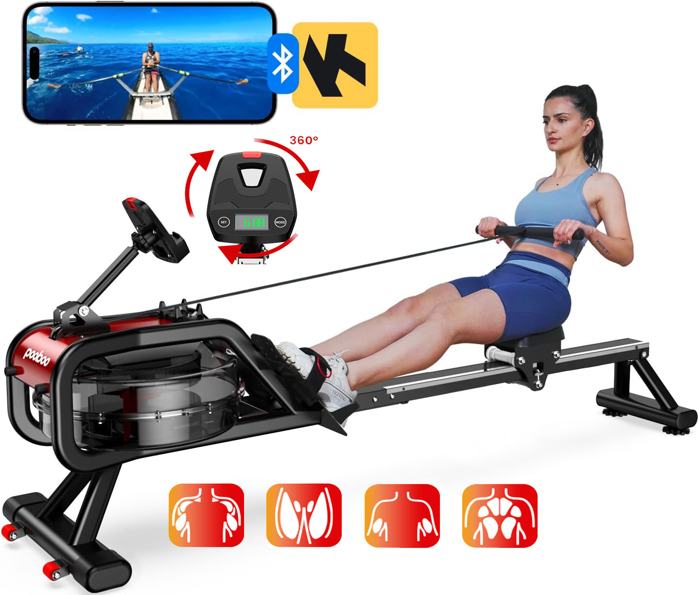 Bowflex SelectTech Dumbbell Stand, Device Holder, Fits any Tablet or ...