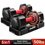 FitRx SmartBell, Adjustable Dumbbell, Home Gym Equipment, 5-52.5 lbs ...