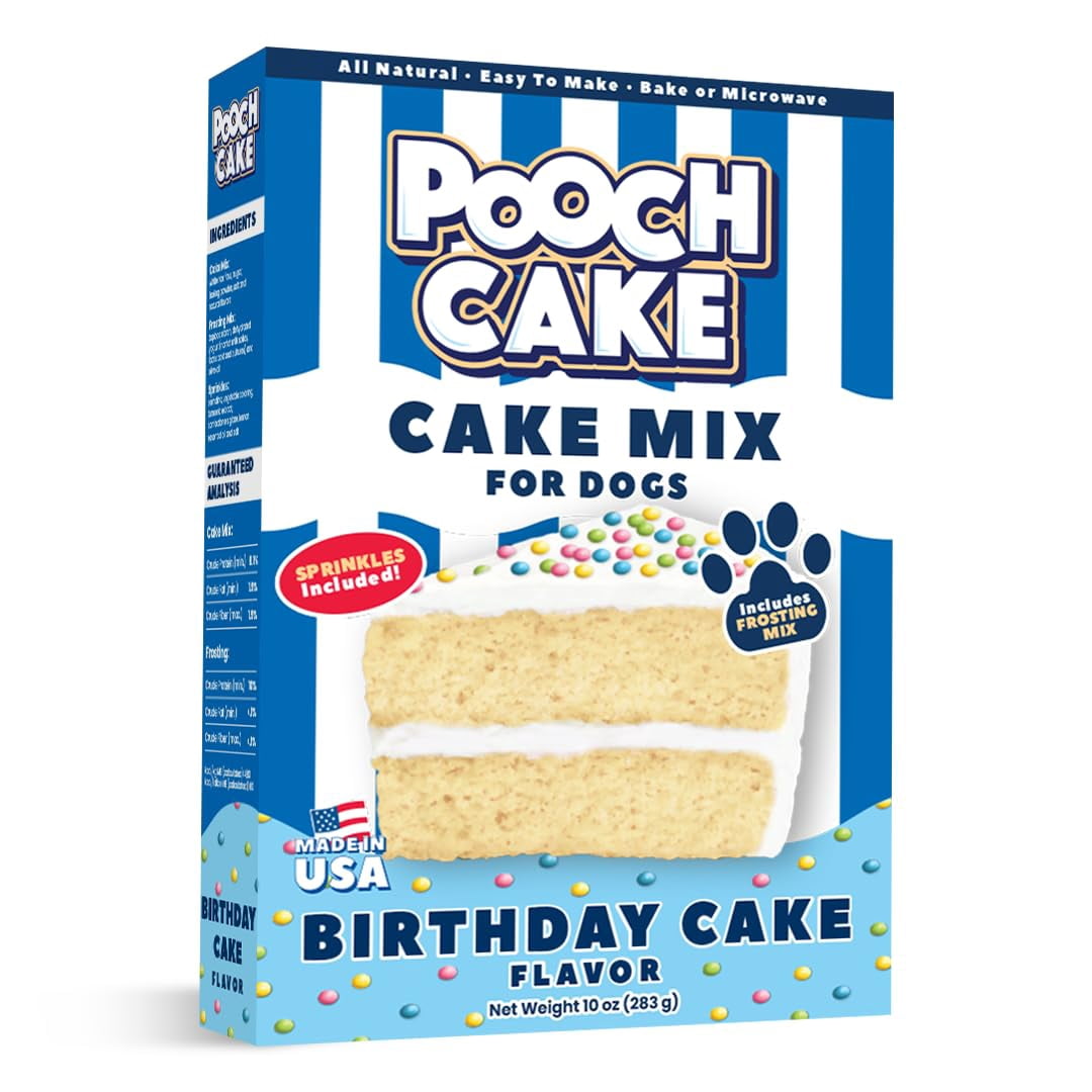 Pooch Cake Dog Birthday Kit - Birthday H2FSDCake Flavor Cake & Maple ...