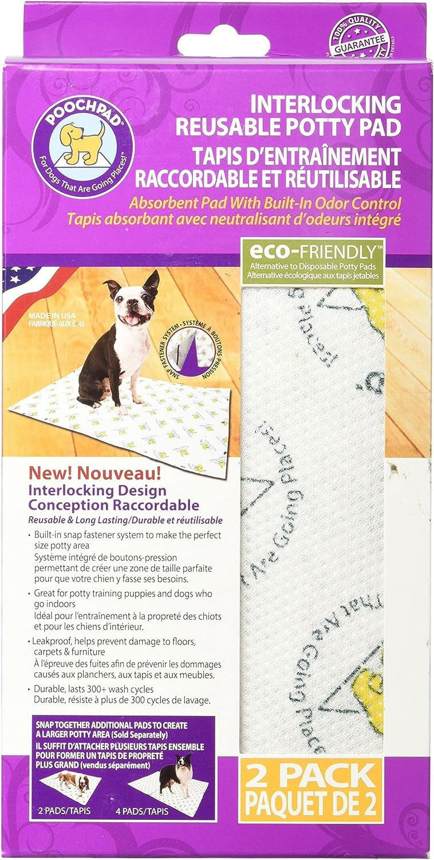 PoochPads PG16P242RP Indoor Turf Dog Potty Replacement Pad Connectable ...