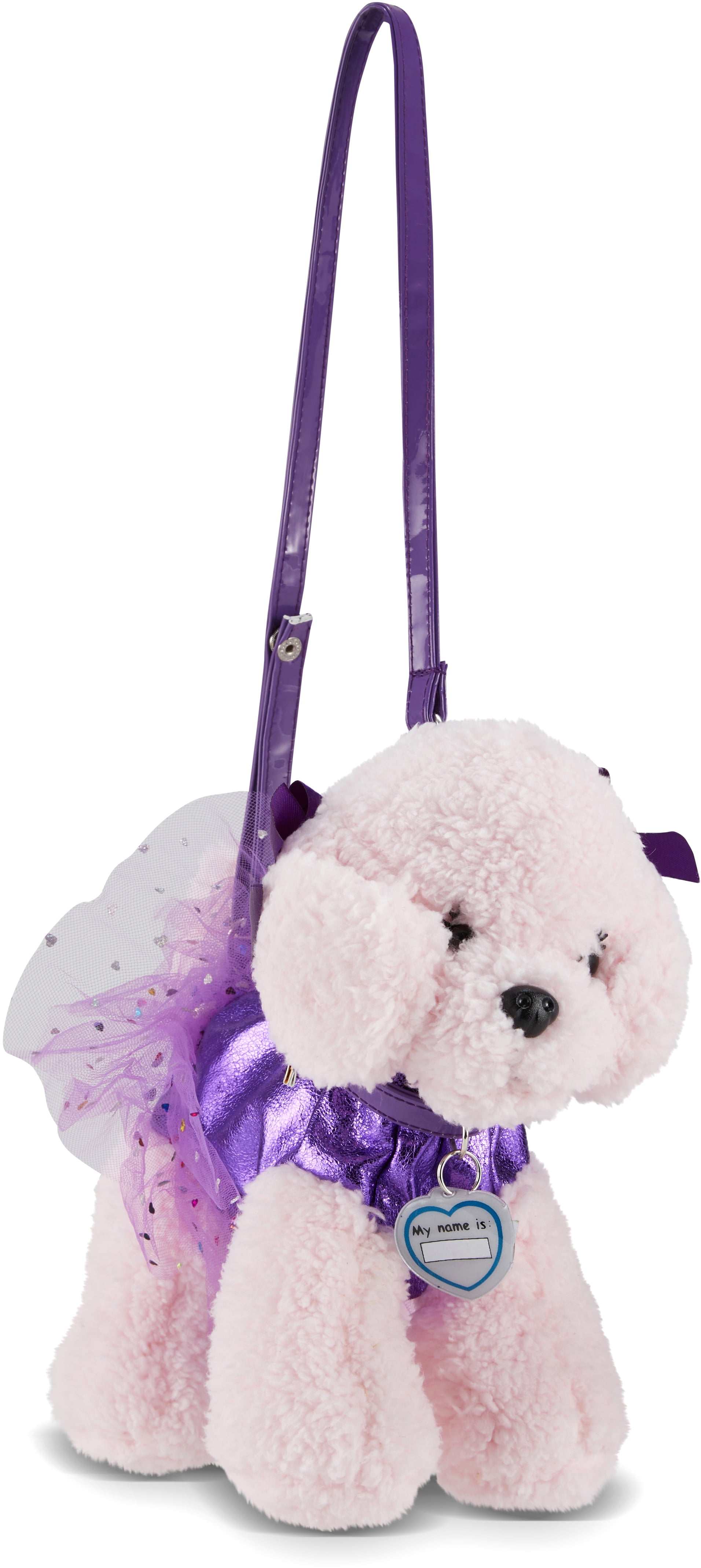 Poochie And Co Little Girls Plush Animal Shaped Purse, Kids Fashion ...