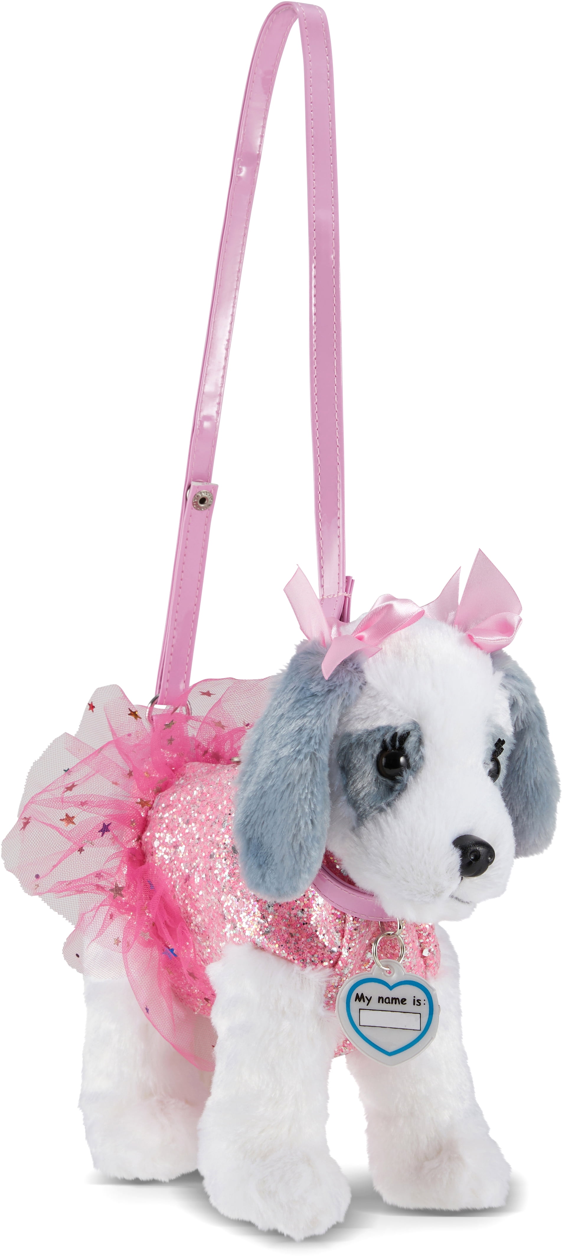 Poochie & Co Little Girls Plush Pink Retriever Animal Shaped Purse ...
