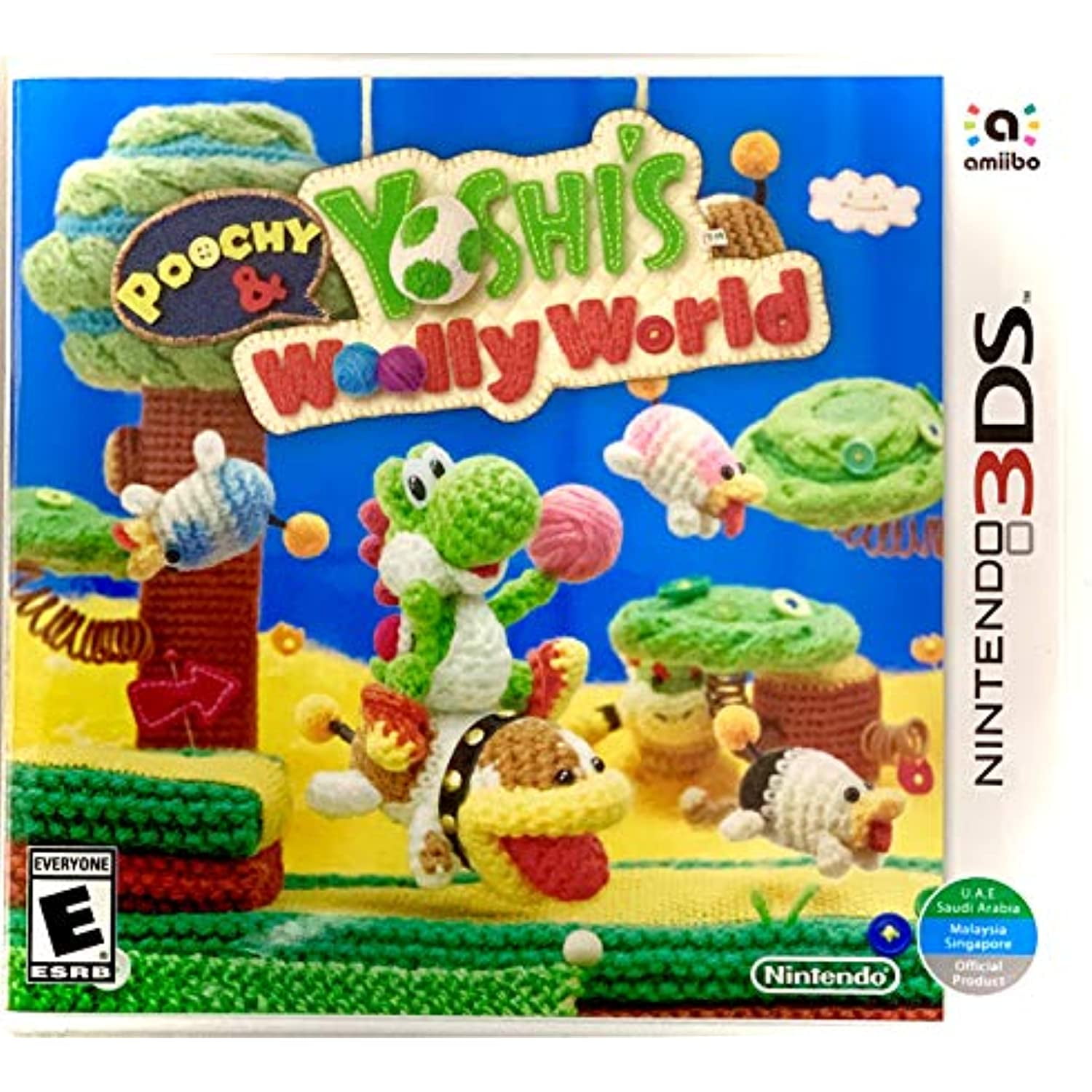 Poochy & Yoshis Woolly World - Nintendo 3Ds (World Edition) - Walmart.com