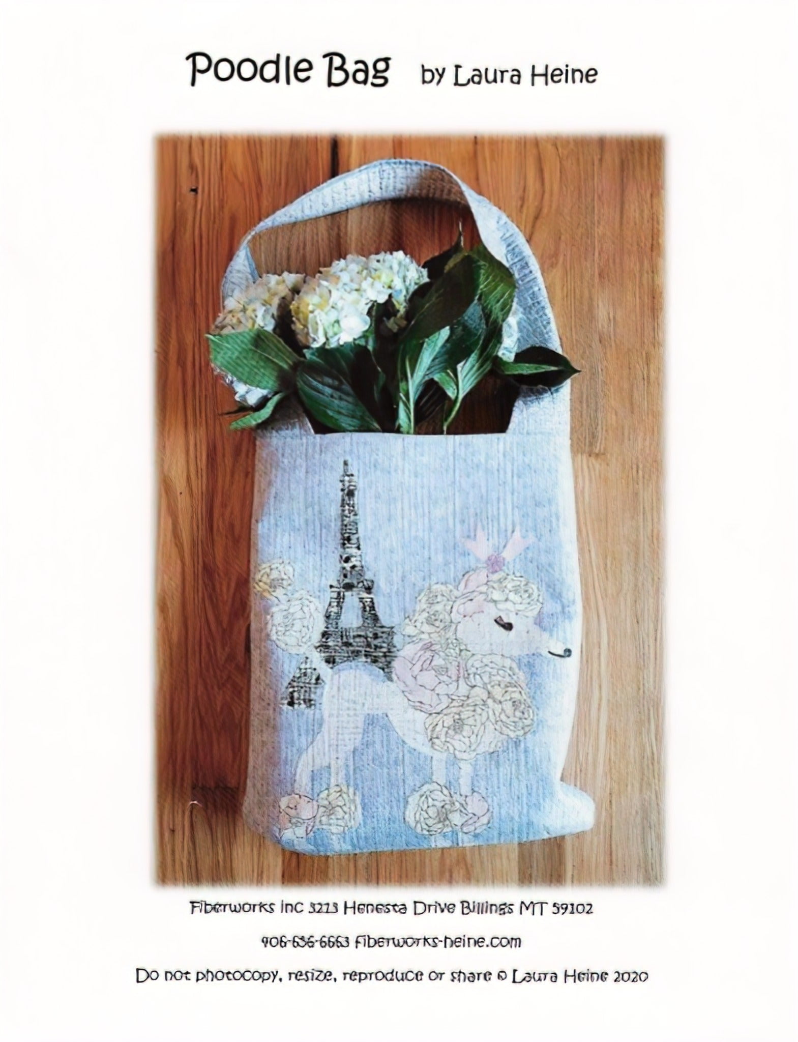 Poodle Bag Collage Pattern by Laura Heine - Walmart.com