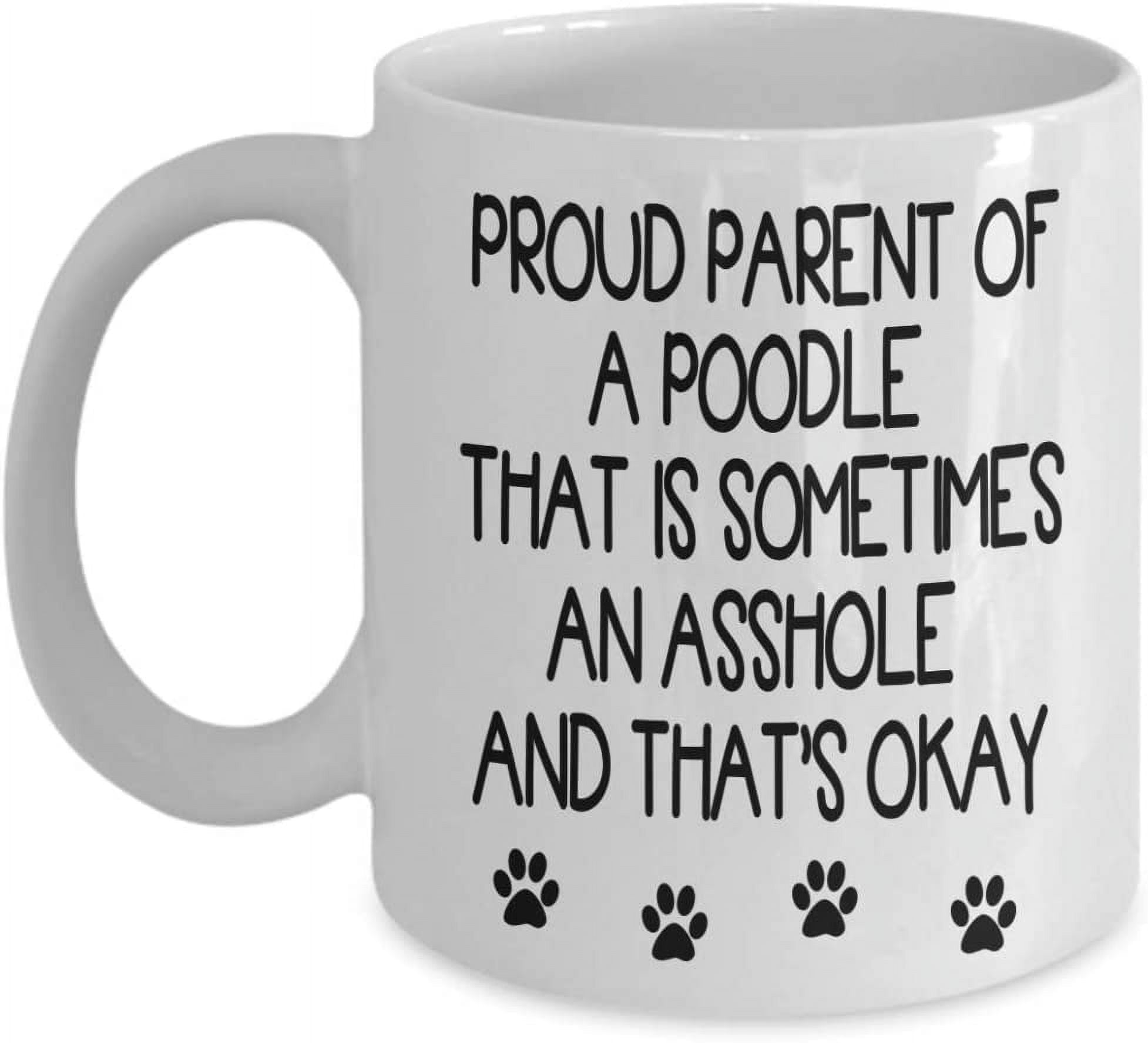 Poodle Coffee Mug Poodle Gift Idea For Men Him Her Women Dog Mom Dad ...