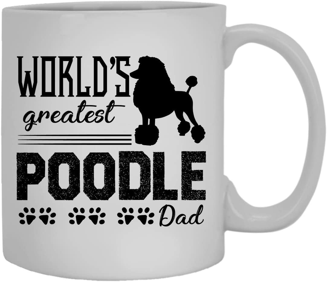 Poodle Dad Coffee Mug, Teacup, Green Tea Cup 11 oz - Walmart.com