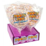 Poofy Pops Strawberry Marshmallow Lollipop Candy, 2.5 Ounce - 12 Count ...