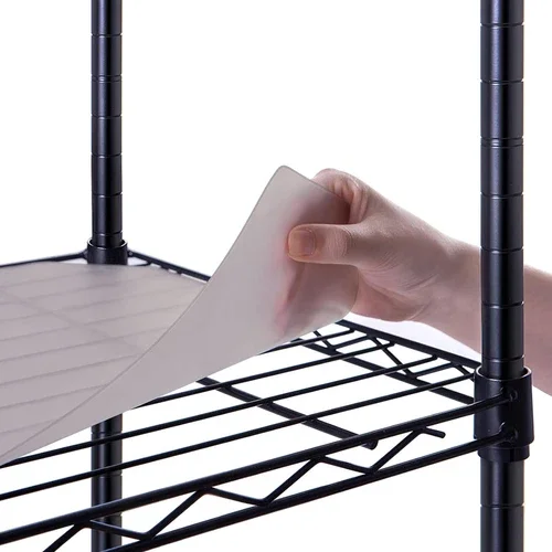 Poofzy Wire Shelf Liner 14" X 36", Non-Adhesive Plastic Shelf Liners ...