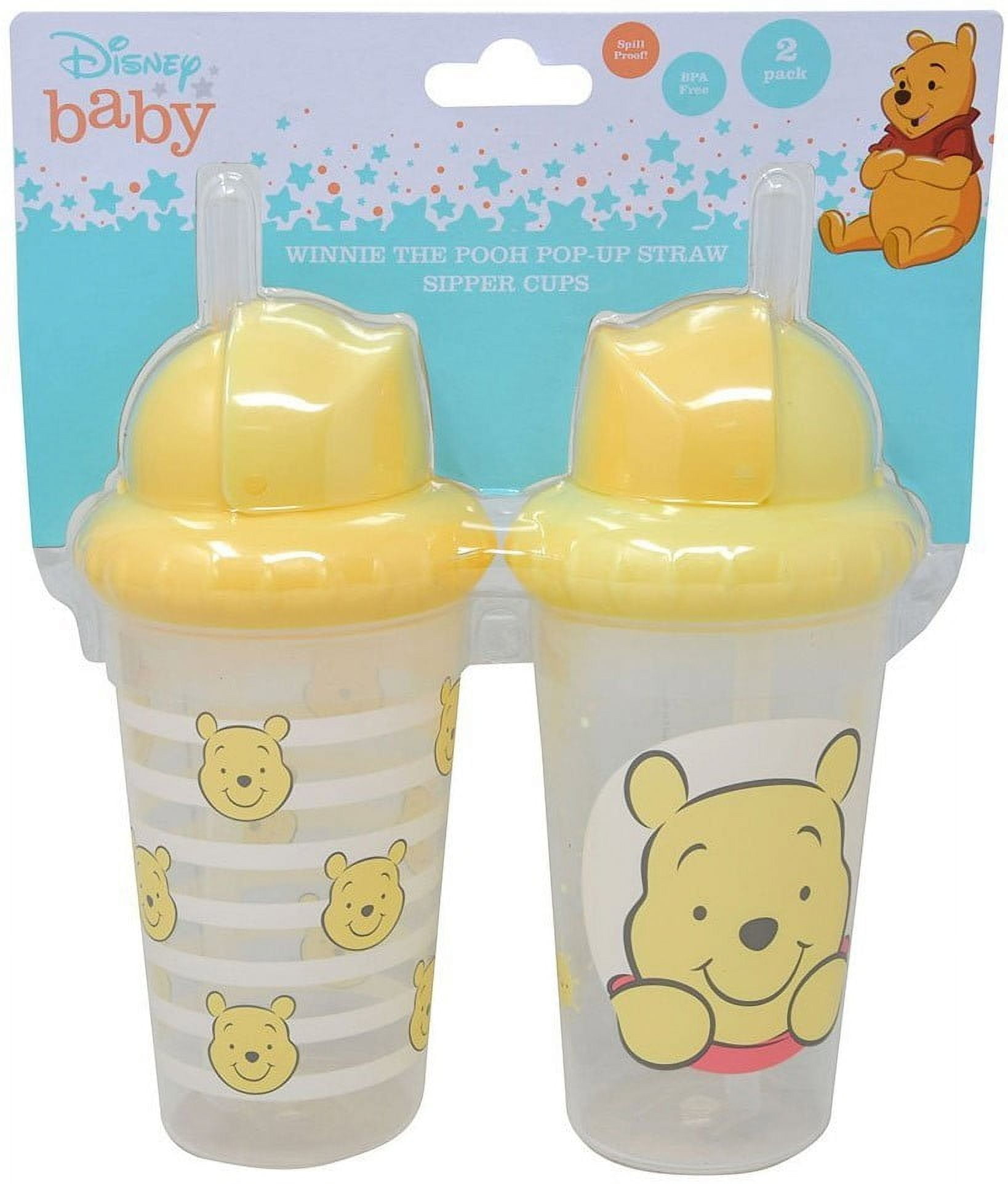 Pooh 2pk Straw Sipper Cup - Walmart.com