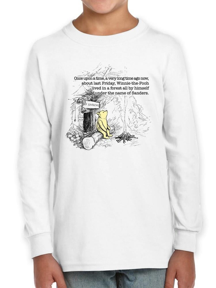 Pooh Bear Once Upon A Time Long Sleeve Toddler -Smartprints Designs, 4 ...