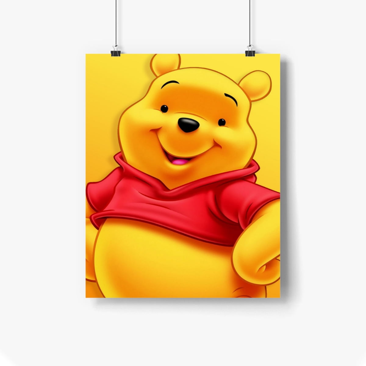 Pooh Bear Poster Holiday Bedroom Decor Prints Living Room Office Decor ...