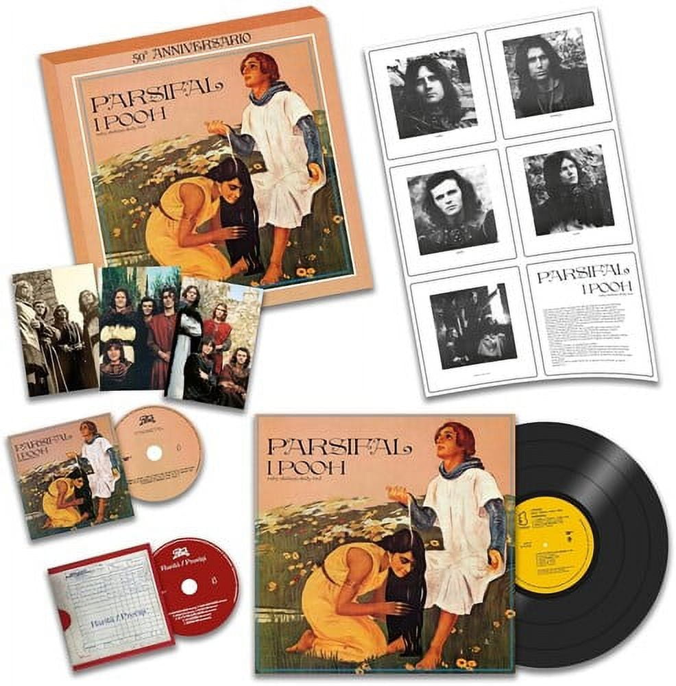 Pooh - Parsifal: 50 Anniversario - Limited Boxset with CD, Postcards ...