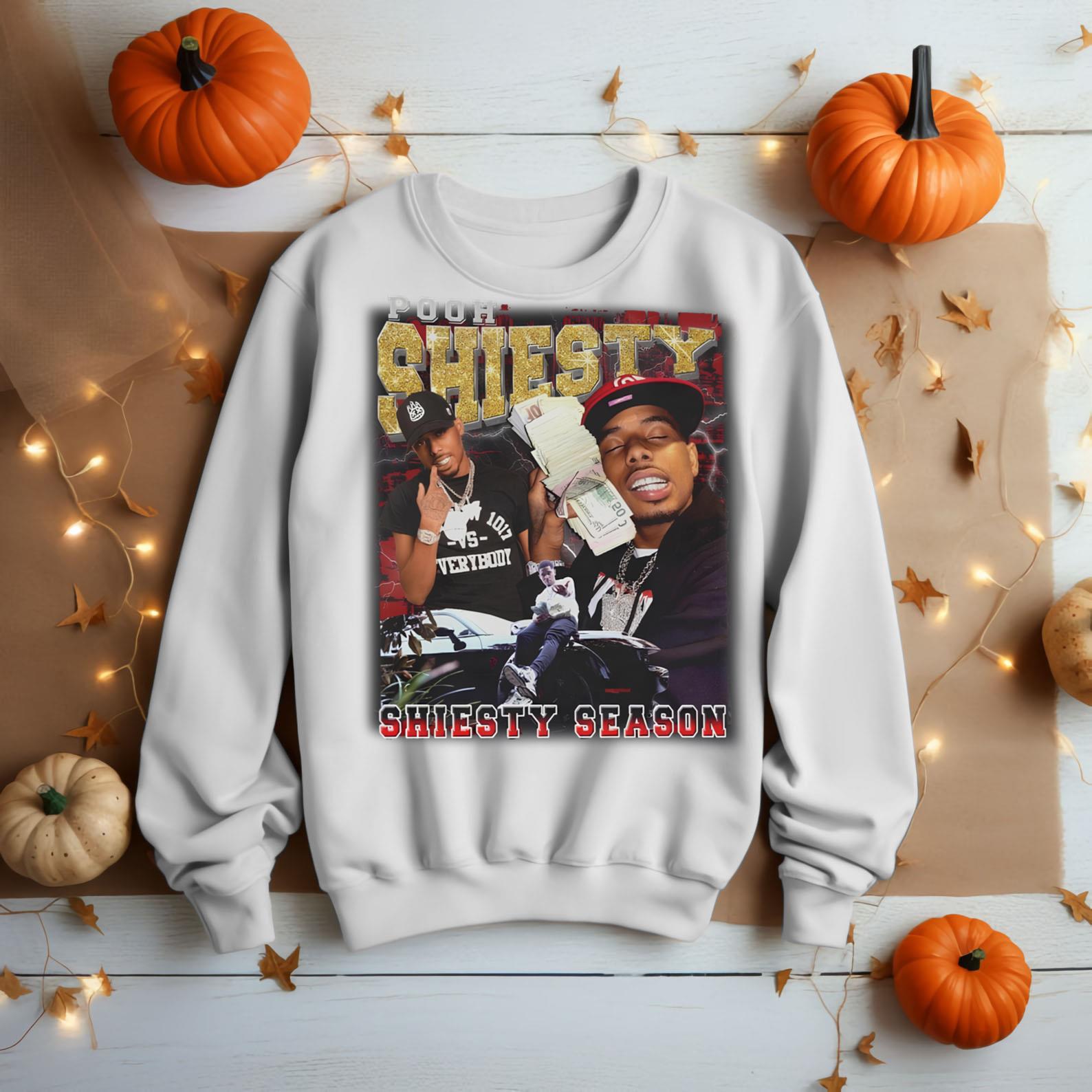 Pooh Shiesty Graphic T-shirt Rapper Rap - Walmart.com