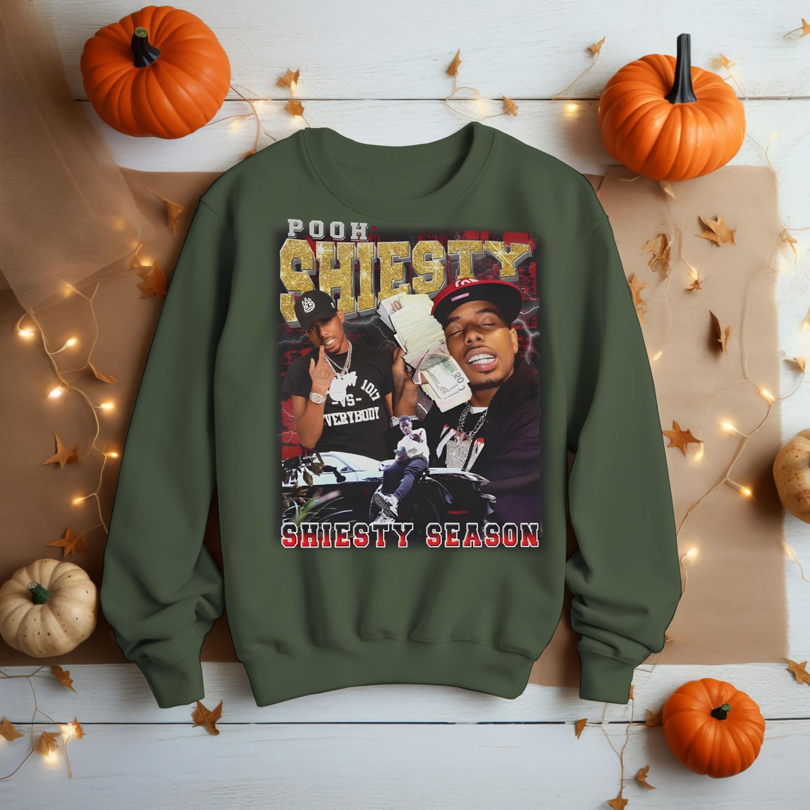 Pooh Shiesty Graphic T-shirt Rapper Rap - Walmart.com