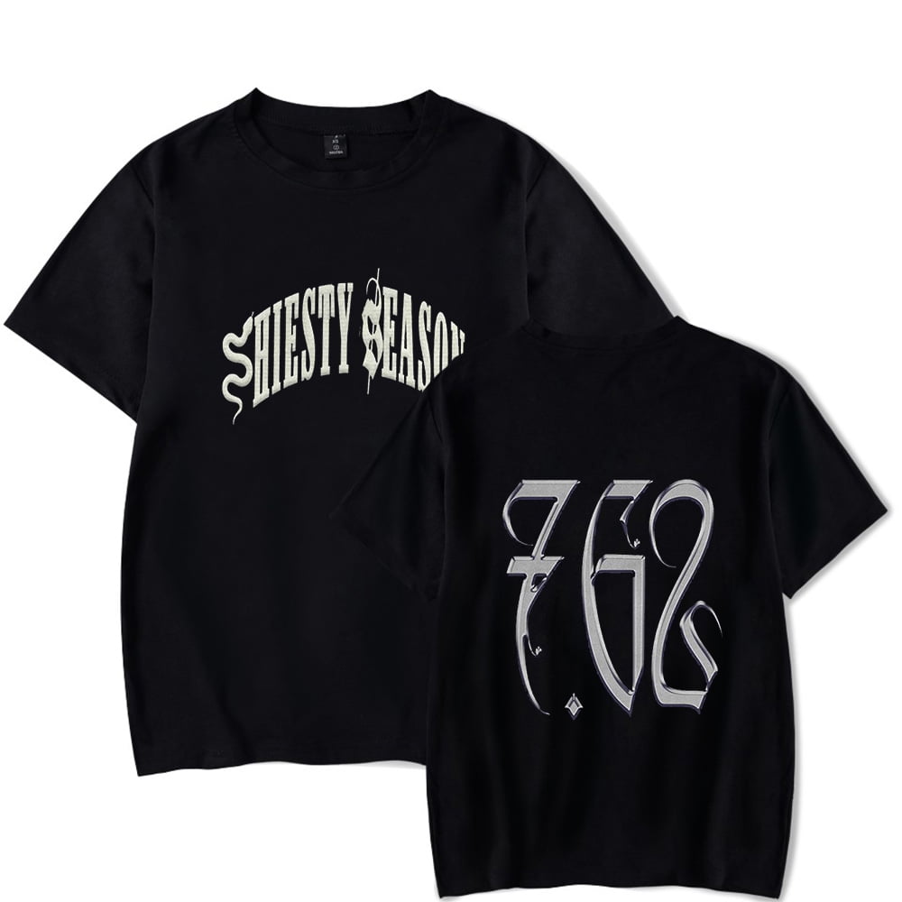 Pooh Shiesty Rapper T-shirt Shiesty Season Merch Round Neck Unisex ...