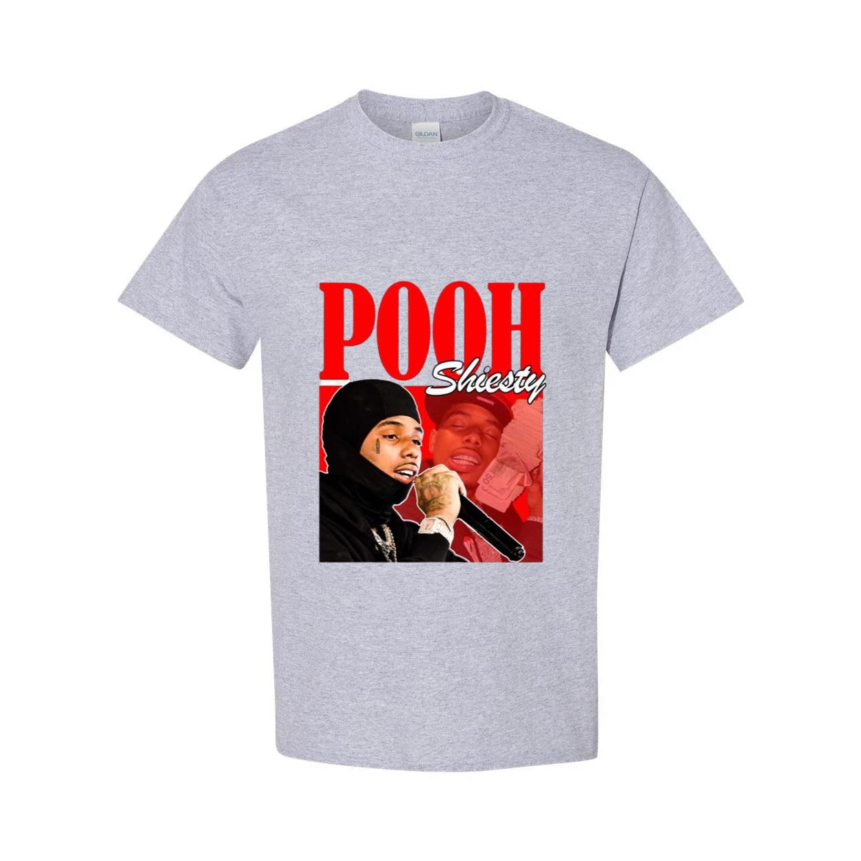 Pooh shiesty T Shirt Design - Walmart.com