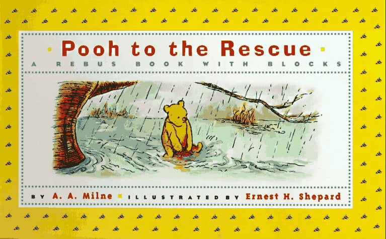 Pre-Owned Pooh to the Rescue: A Rebus Book with Blocks Paperback ...