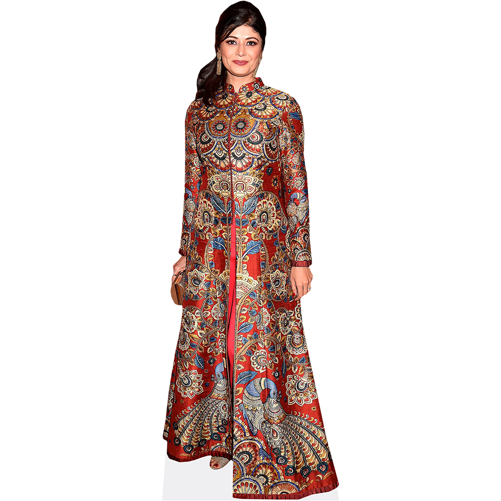 Pooja Batra Shah (Colourful) Mini Size Cutout. Standee. - Walmart.com