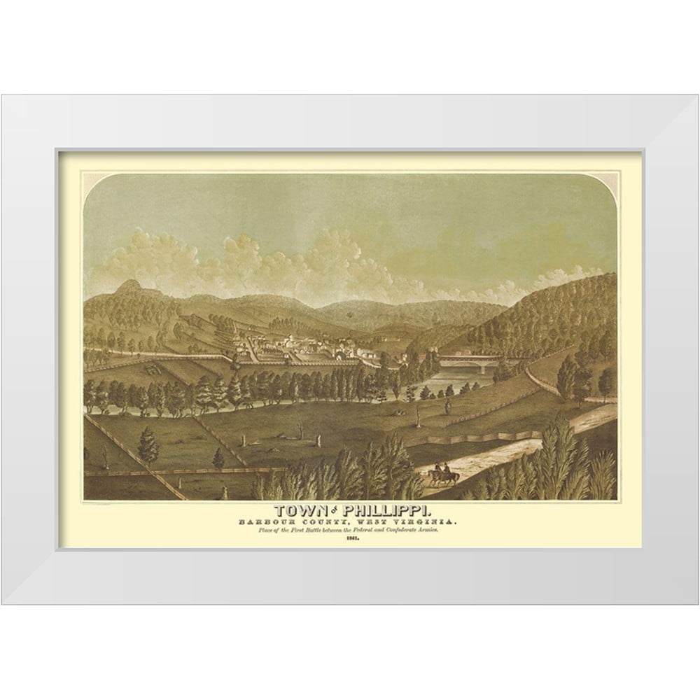 Pool 32x23 White Modern Wood Framed Museum Art Print Titled - Phillippi ...