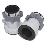 Pool Above Type B Hose Adapters for Swimming Filter, 1.25" to 1.5" for ...