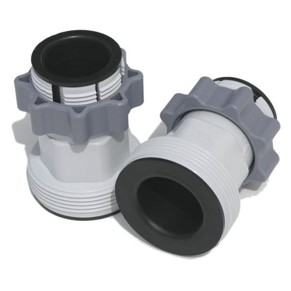 Pool Above Type B Hose Adapters for Swimming Filter, 1.25" to 1.5" for ...