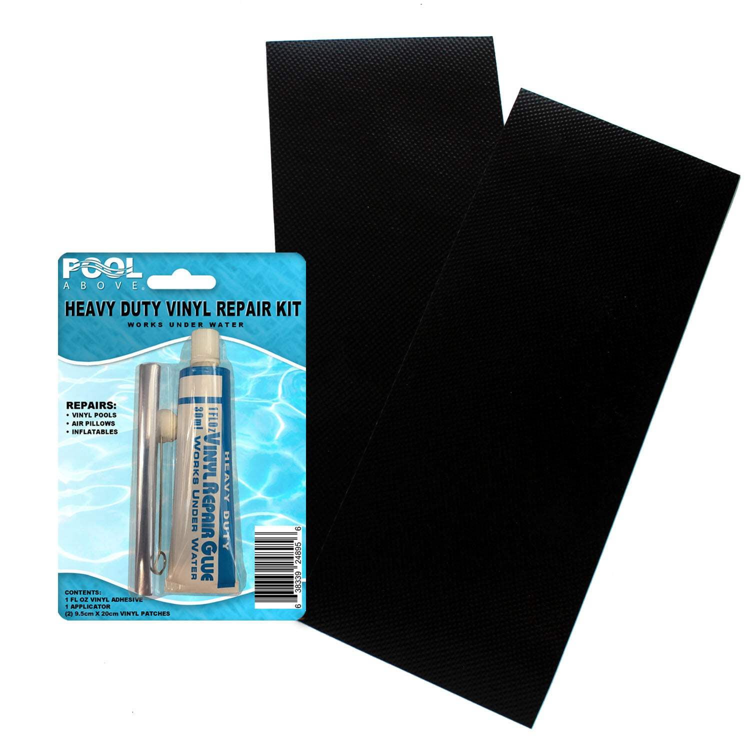 Heavy Duty Vinyl Repair Patch Kit | Vinyl Cement Adhesive Glue and ...