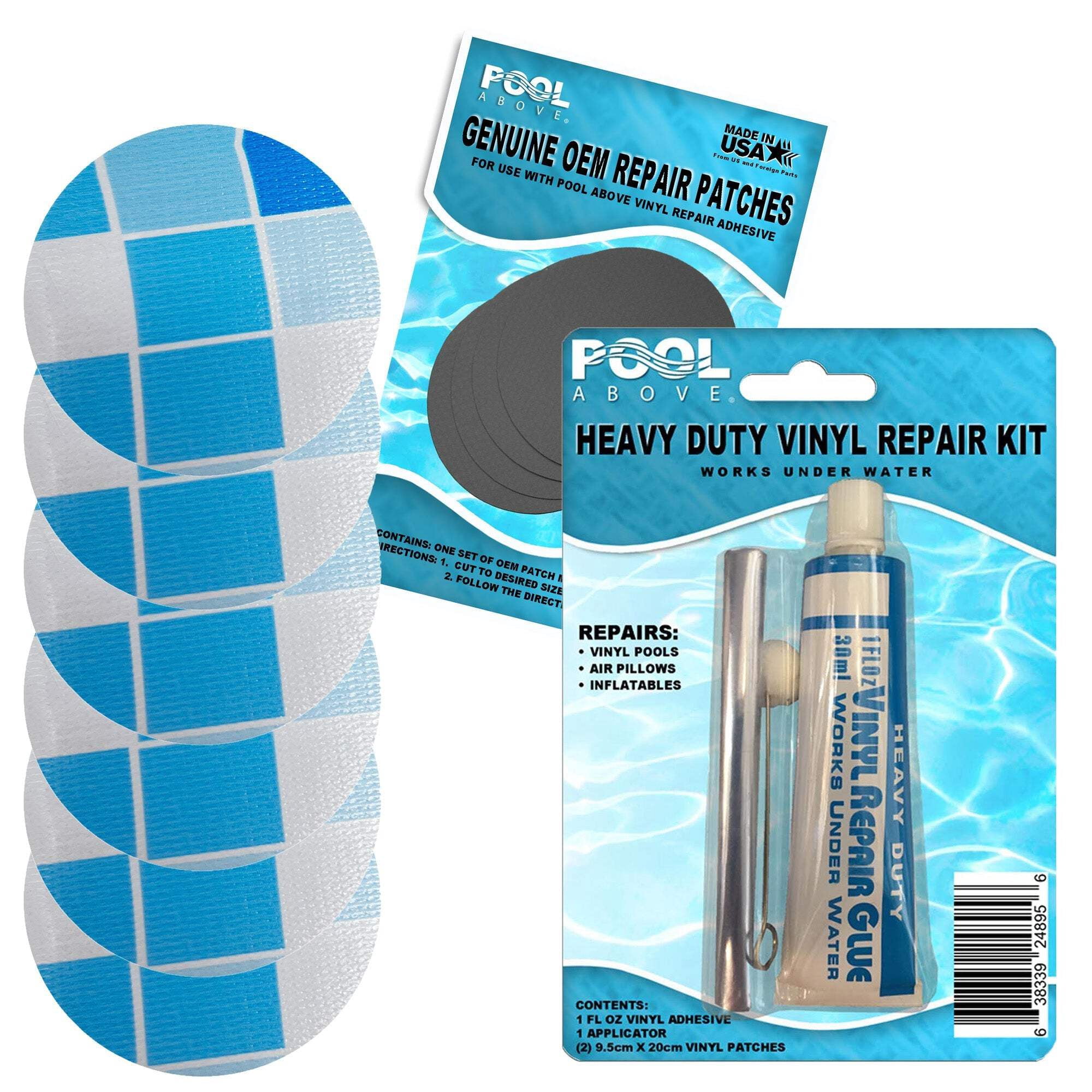Pool Above Repair Kit for Easy Set, Fast Set, Frame Set Pool Liner ...