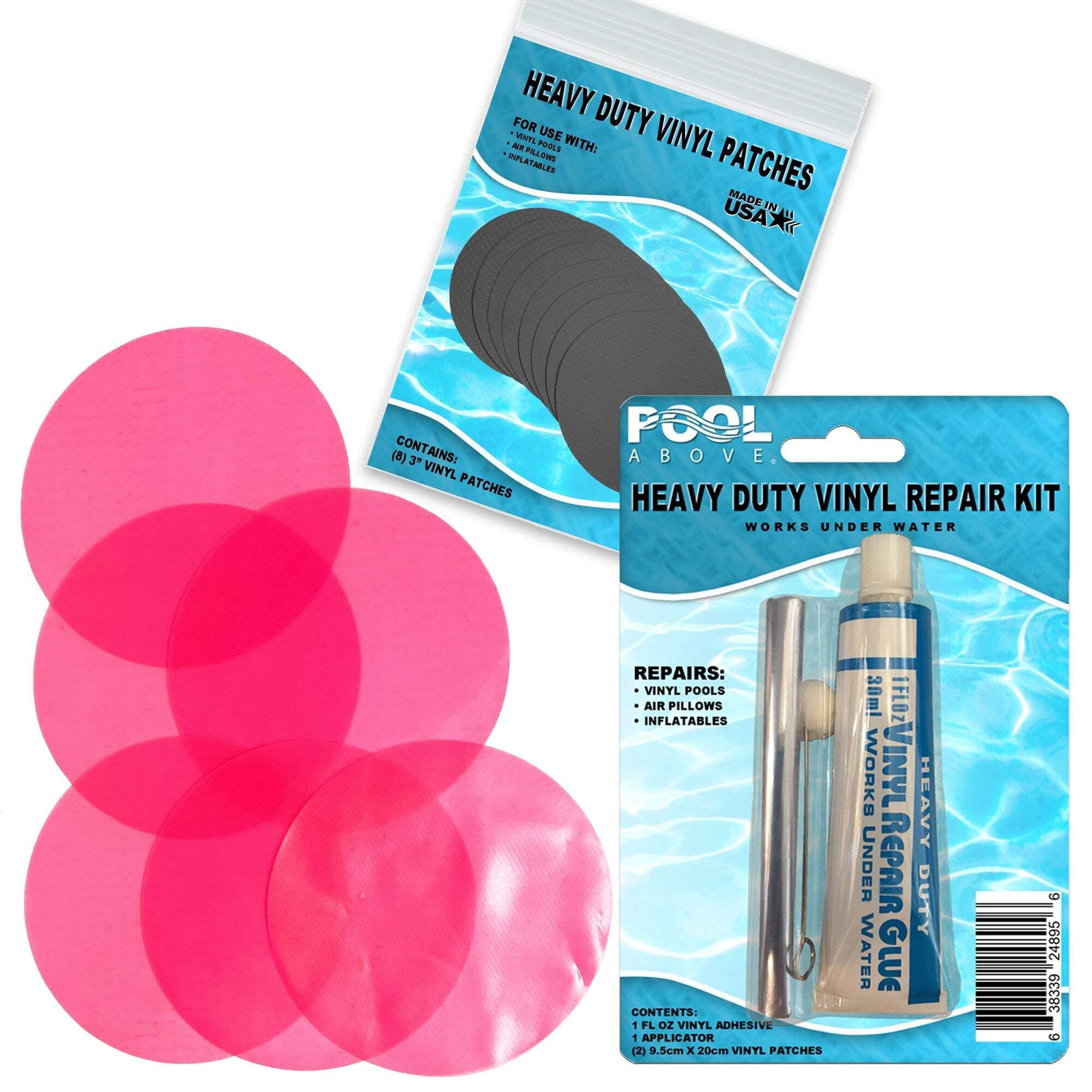 Pool Above Repair Kit for Neon Frost Tube | Vinyl glue | Neon Pink ...