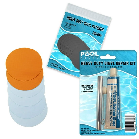 Pool Above Repair Kit for Splash-in-Shade Pool | Vinyl glue | Blue and ...