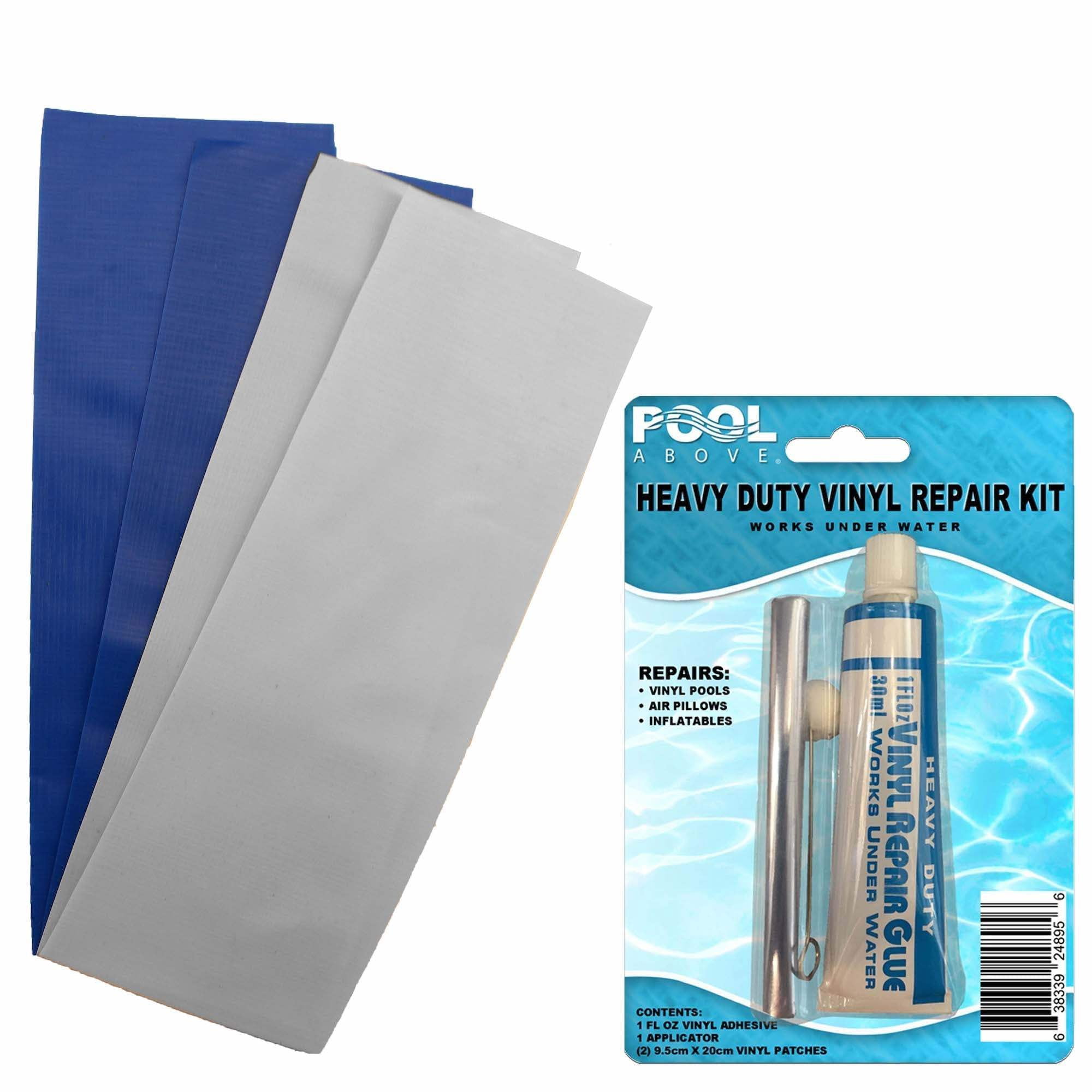Pool Above Repair Kit for Tropical Breeze Island | Vinyl glue | Blue ...