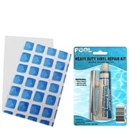 INTEX Wet Set Adhesive Vinyl Plastic Swimming Pool Tube Repair Patch 24 ...