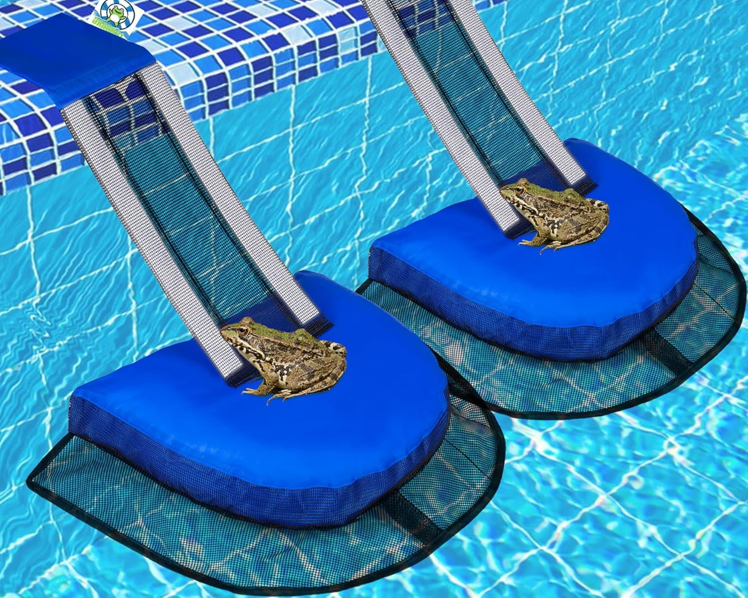 Pool Animal Escape Ramp Frog-Saver-Log - for 2Pcs Swimming Pools ...