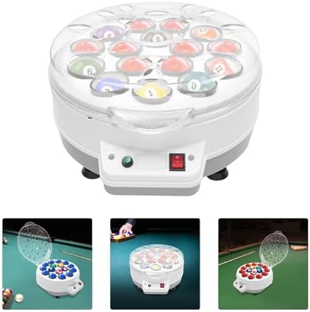Pool Ball Cleaner and Polisher Machine, 180W Electric Billiard Ball ...